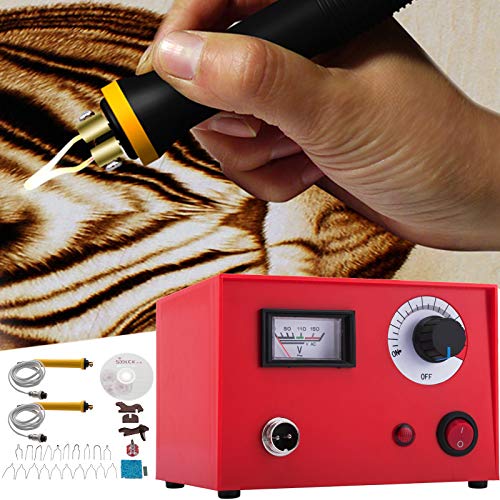 VEVOR Pyrography Machine 110V 50W Multifunction Wood Pyrography Kit ...