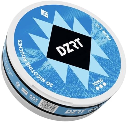 سعر DZRT - Nicotine Pouches - Icy Rush - Iced Mint - 10 mg (1 * 20) فى ...