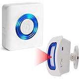 Caregiver Pager Motion Sensor Alert Room Bed Alarm and Fall Prevention ...