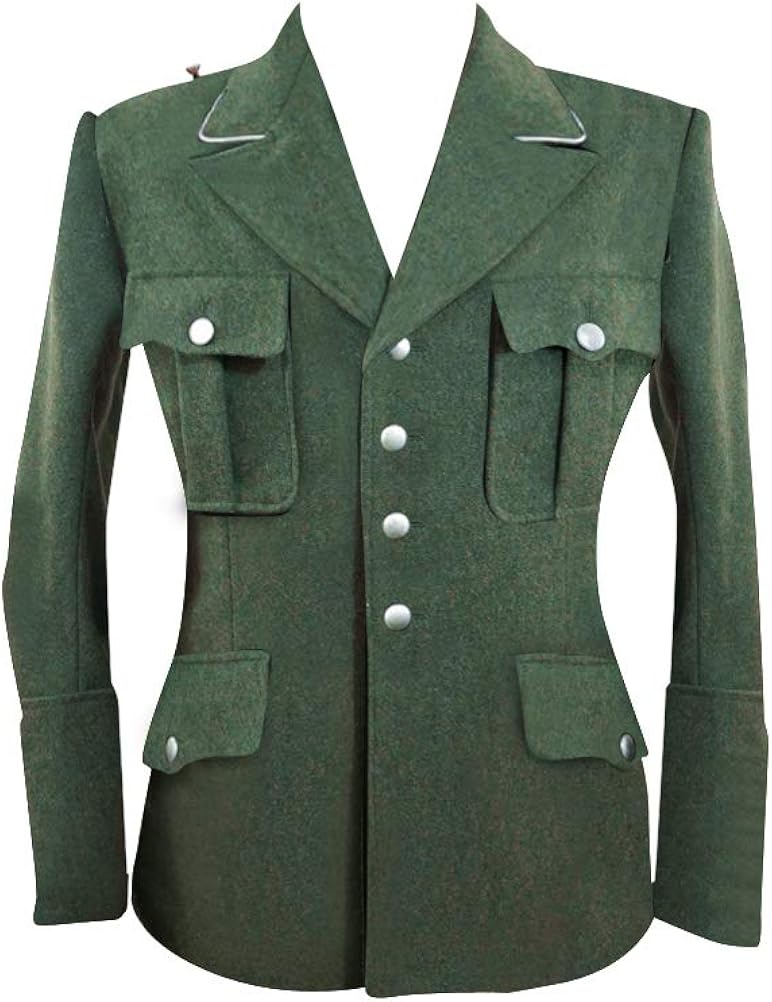 militaryharbor WW2 WWII German M34 Elite Officer Field Grey Wool Tunic ...