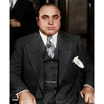 Amazon.com: Gatsbe Exchange Al-Capone Rare Color Photo 8 x 10 Classic ...