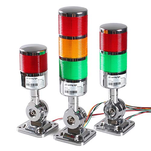12-24V LED Stack Tower Lights, Industrial Warning Lights, Andon Lights ...