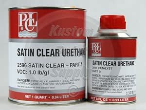 Amazon.com: PCL Satin Clearcoat 2596, 2597 Gallon Kit: Automotive