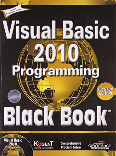 Visual Basic 2010 Programming Black Book: Kogent Learning Solutions Inc.: 9789350040348: Amazon ...