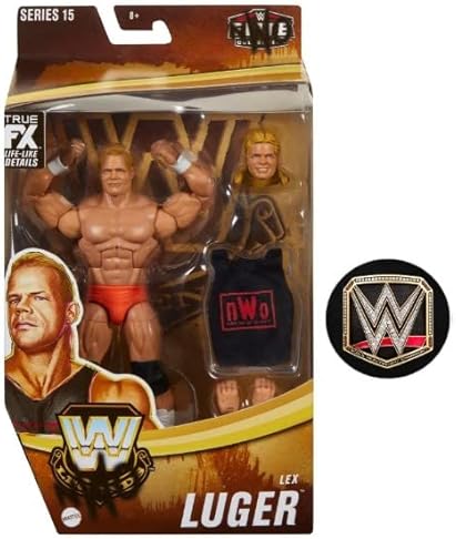 WWE Elite Legends Collection 6-inch Articulated Action Figure Series (Lex Luger (Chase)) price ...