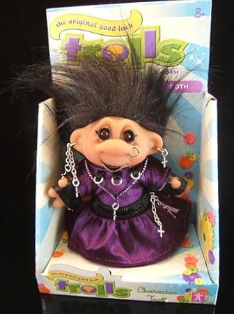Good Luck Trolls Gothic Troll: Amazon.co.uk: Toys & Games