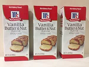 Amazon.com : Mccormick vanilla butter & nut Flavor - Artificially ...