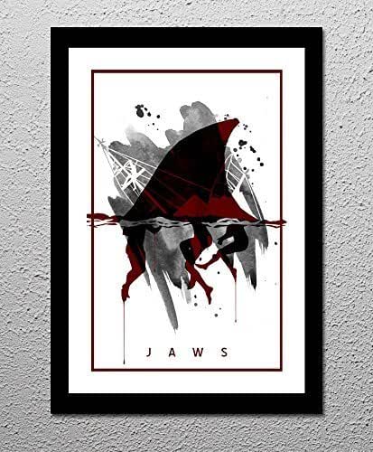 Amazon.com: Jaws - Original Poster Movie Roy Scheider Art Print: Handmade
