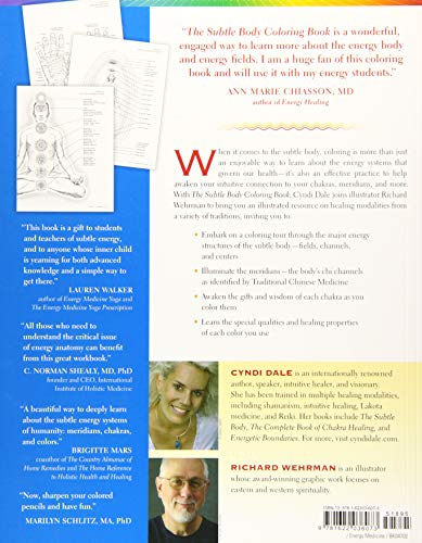 The Subtle Body Coloring Book: Learn Energetic Anatomy-from the Chakras ...