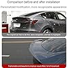 Rear Spoiler for Tesla Model Y 2024 2023 2022 2021 Carbon Fiber Pattern ...