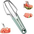 Amazon.com: 2024 Watermelon Cutter, 3-in-1 Watermelon Fork Slicer ...