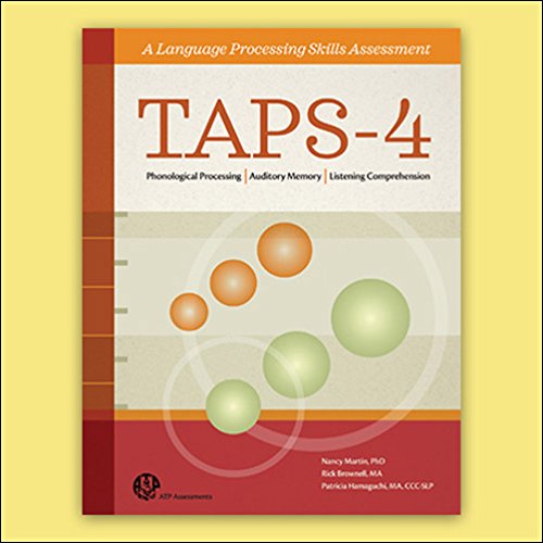 Test of Auditory Processing Skills Test Kit: Martin, Nancy, Brownell ...