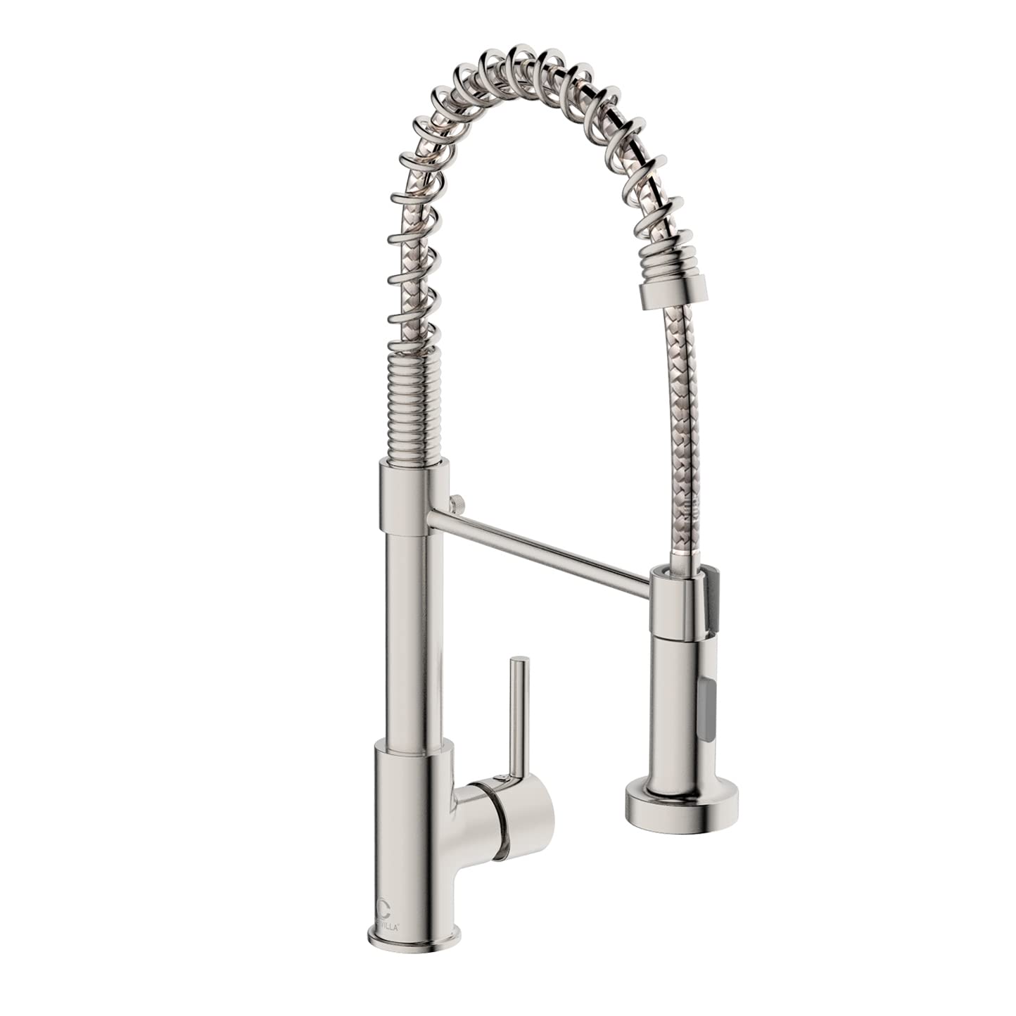 Kitchen Faucet, Commercial Kitchen Sink Faucets with Pull Down Sprayer ...