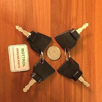 JCB KEYS 4 PCS Ignition Key 14607 IGNITION KEY MANITOU 14607 FUEL CAP ...