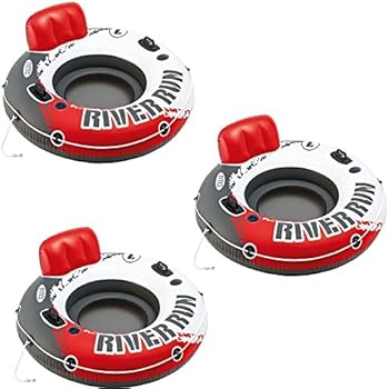 Amazon.com: Intex Red River Run 1 Fire Edition Sport Lounge, Inflatable ...