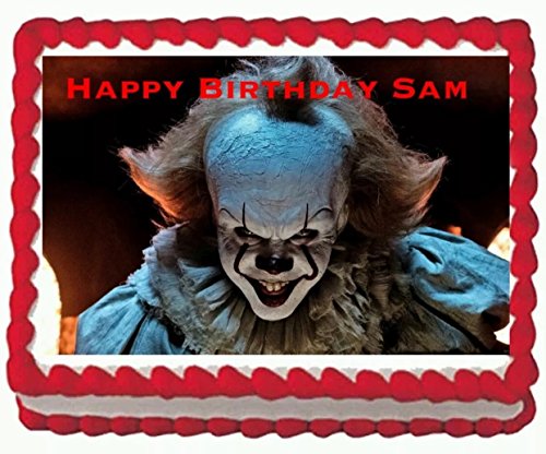 It Pennywise Edible Cake Topper 1/4 Sheet - Want It All