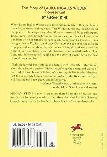 The Story of Laura Ingalls Wilder: Pioneer Girl (Dell Yearling ...