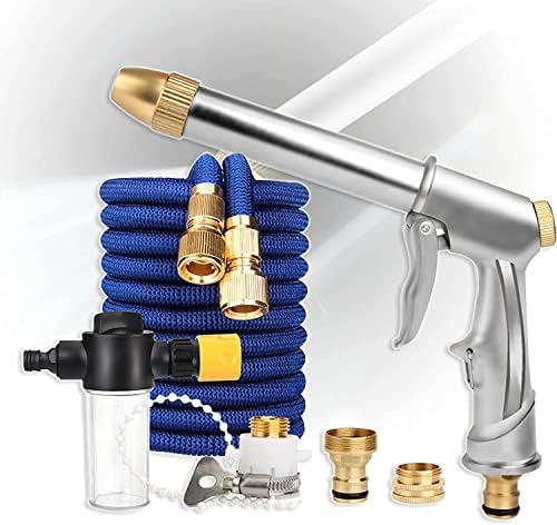 XIUWOO Water Hose Set, High Pressure Sprayer Water Gun with Magic ...