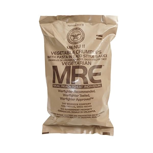 MRE Vegetable Crackers - 50 Pack - Emergency Gadgets
