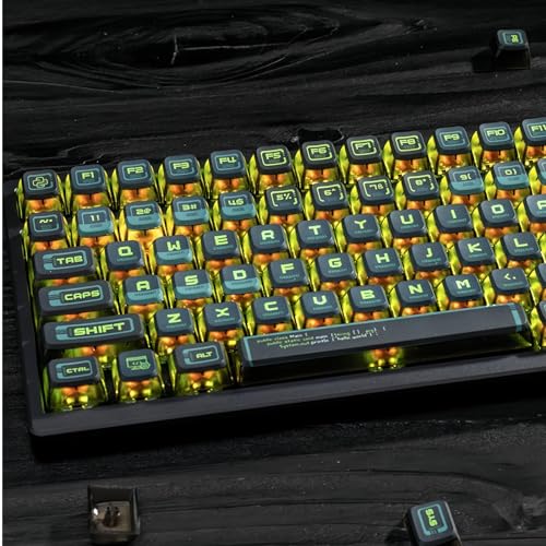 REDQIN X PIIFOX - Pudding Keycaps PBT Keycaps Shine Through Keycaps ASA ...