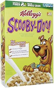 Amazon.com : Kellogg's Scooby Doo Cereal - 18 oz : Grocery & Gourmet Food