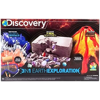 Amazon.com: Discovery Kids Gemstone Dig Stem Science Kit by Horizon ...