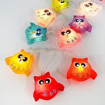 Amazon.com: Night Lights Owl Lamp Hanging Lights for Bedroom Decoration ...