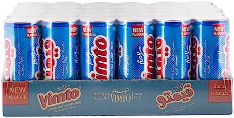 سعر Vimto Fizzy Blue Raspberry Fruit Flavoured Sparkling Drink 250ml ...