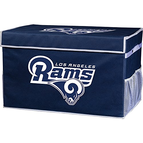 Franklin Sports Los Angeles Rams NFL Folding Storage Footlocker Bins ...
