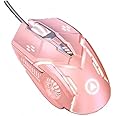 Amazon.com: CHONCHOW Gaming Mouse Wired,6 Buttons, 4 Adjustable DPI Up to 3200 DPI, 7 Color LED ...