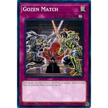 Amazon.com: Yu-Gi-Oh! - Gozen Match - SDSB-EN039 - Common - 1st Edition ...