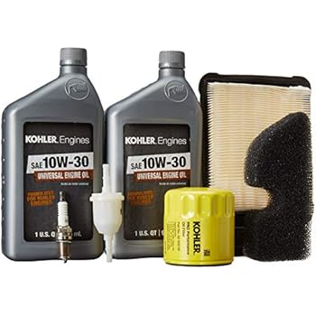 Amazon.com : Engine Service Maintenance Tune Up Filter Kit Fits Kohler ...