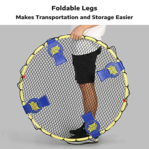 A11N Bing Bang Ball Game Set - Includes Playing Net, 3 Balls, Bag and ...