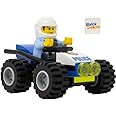 Amazon.com: LEGO City Police: Policeman Minifigure with Police Buggy ...