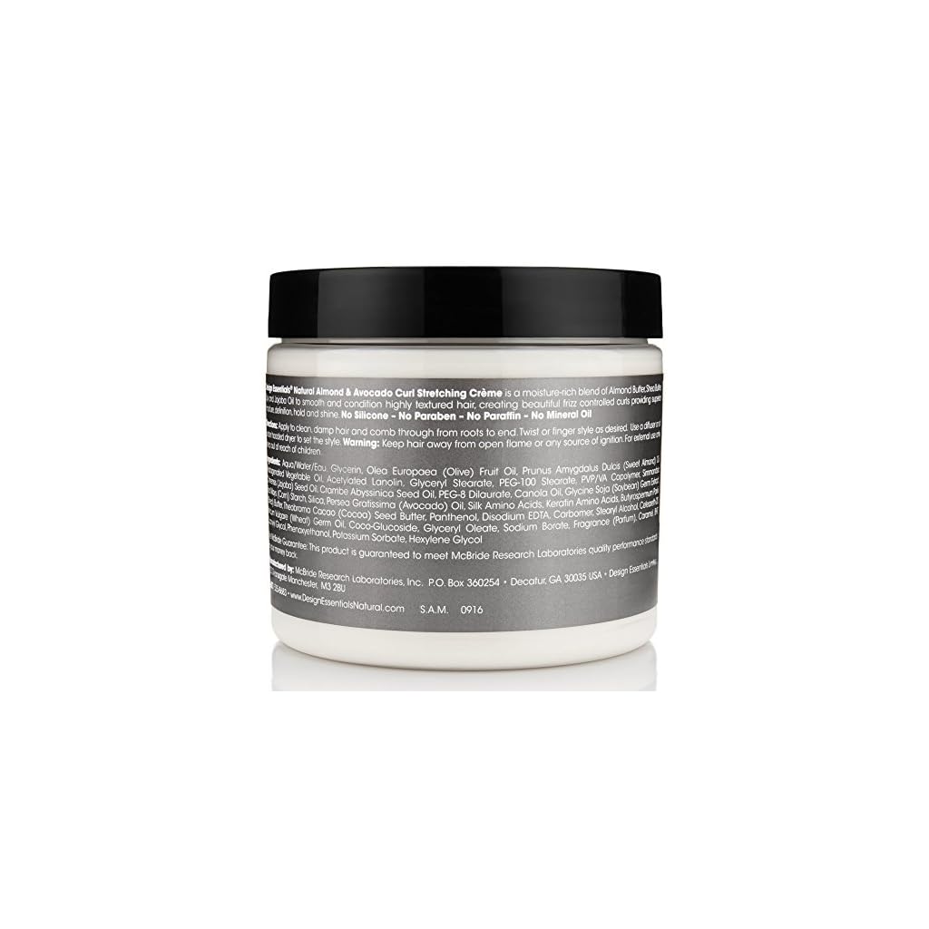 Design Essentials Natural Almond & Avocado Curl Stretching Cream For ...
