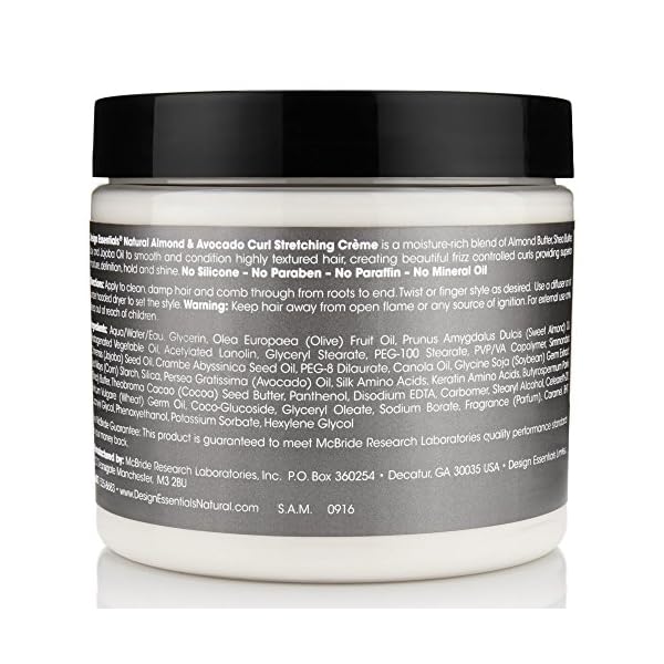 Design Essentials Natural Almond & Avocado Curl Stretching Cream For ...