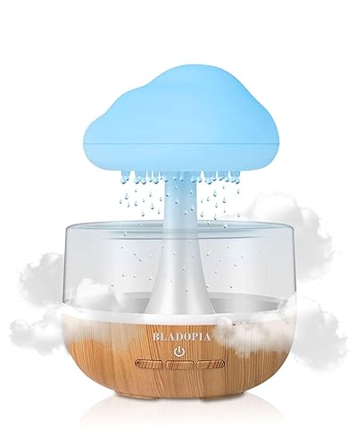 Rain Cloud Humidifier Water Drip - Mushroom Humidifier Waterfall Lamp ...