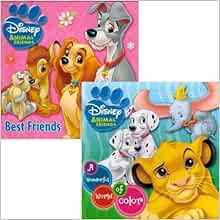 Disney Animal Friends 2-book Set: Kathryn Knight: 9781403781611: Amazon ...