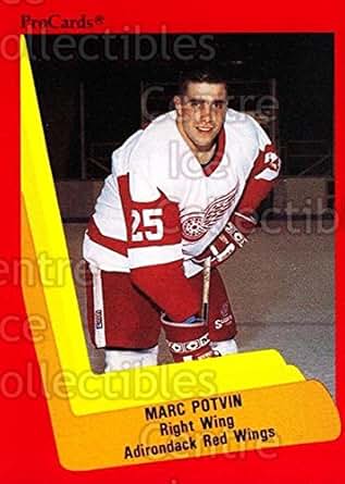 Amazon.com: (CI) Marc Potvin Hockey Card 1990-91 ProCards AHL IHL 486 ...