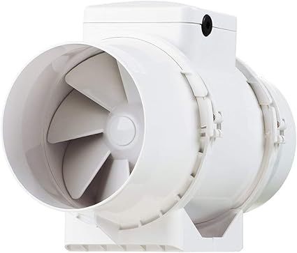 Vents TT Mixed Flow in Line Extractor Fan (6" / 150 mm - Standard ...