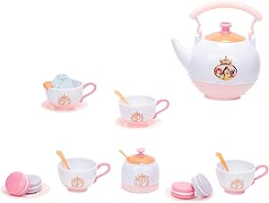 Amazon.com: Disney Princess Style Collection Tea Set for 4! Includes 21 ...