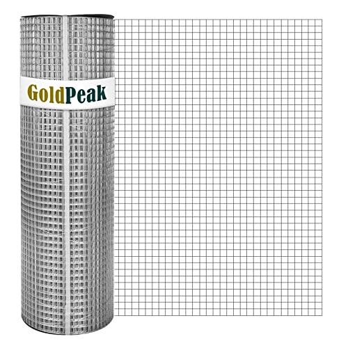 GoldPeak Hardware Cloth 1/4 inch 48 x 100 ft 23 Gauge - Chicken Wire ...