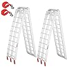 TUFFIOM 7ft Aluminum Truck Ramps 1500lbs Capacity,2pcs Folding Loading ...