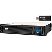 Amazon.com: APC Smart-UPS SMC1500-2UC Rack Mount UPS Bundle with SmartConnect, and 16GB ...