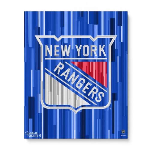 Sports Memorabilia New York Rangers 16″ x 20″ Gallery Wrapped ...