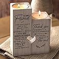 Amazon.com: to My Bestie Candle Holder -You are IRREPLACEABLE, Make My ...