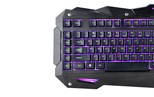 iMicro COBRA 110-Key LED Backlit USB Gaming Keyboard (IM-KBCOBV8 ...