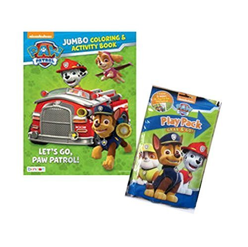 Buy Nickelodeon Paw Patrol Jumbo Coloring & Activity Book Plus Paw ...
