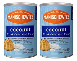 Amazon.com: Manischewitz, Macaroons Coconut, 10 Ounce (2 Pack ...