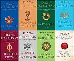 Diana Gabaldon Outlander Series 8 Book Set (1- 8) - Diana Gabaldon ...